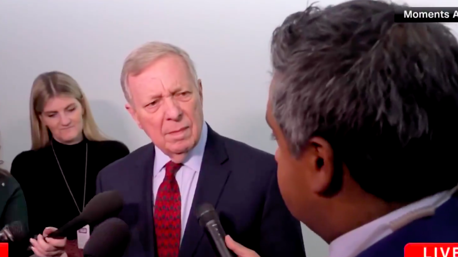 WATCH: Democrat Senator Gets Into Heated Exchange with CNN Reporter ...