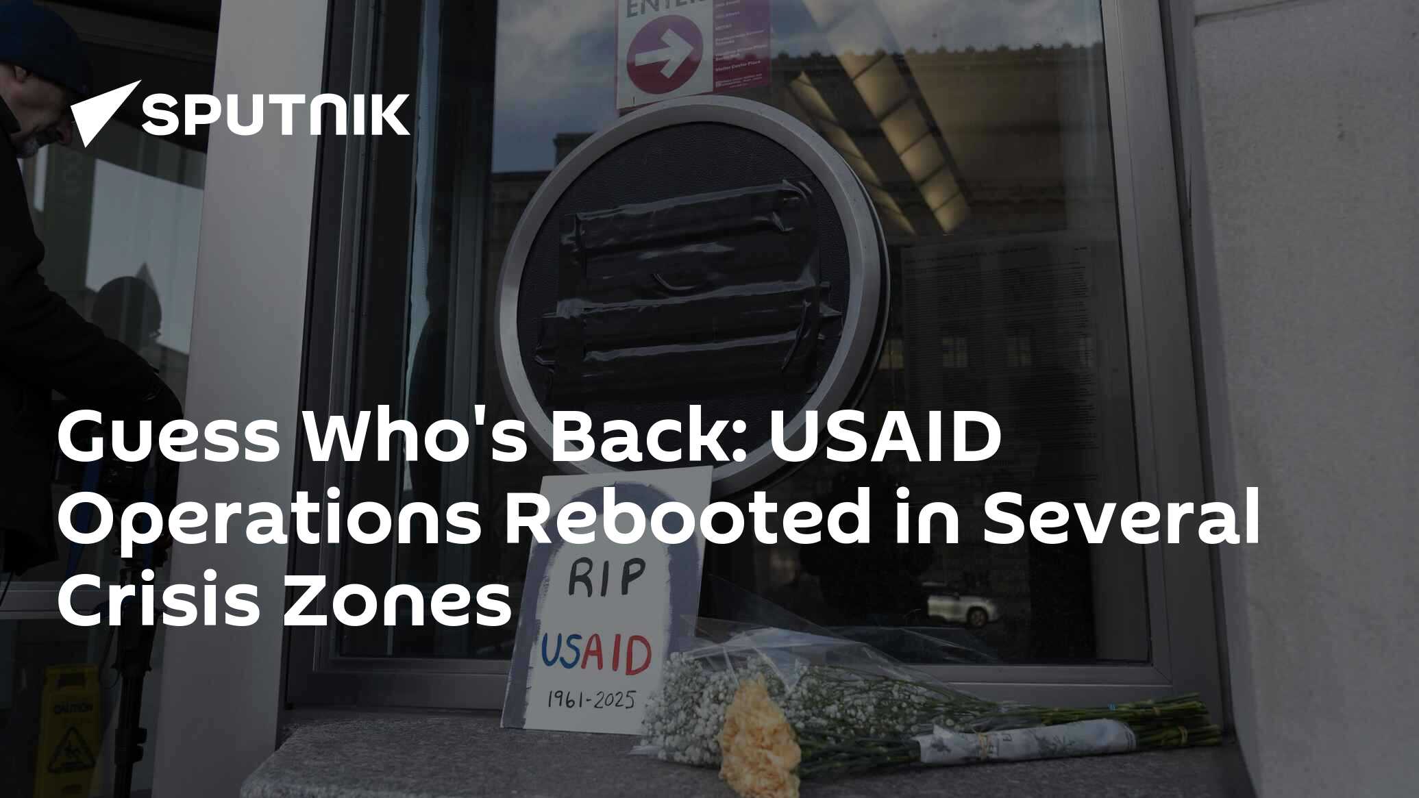 Guess Who's Back: USAID Operations Rebooted in Several ... - Jellyfish.NEWS