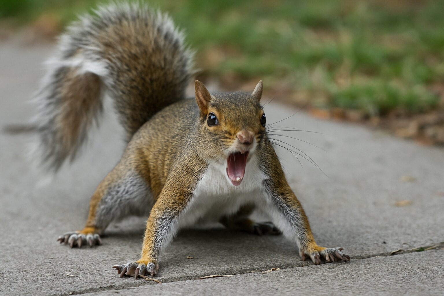 ‘Very mean squirrel’ seeking food has sent at least 2 people t ...
