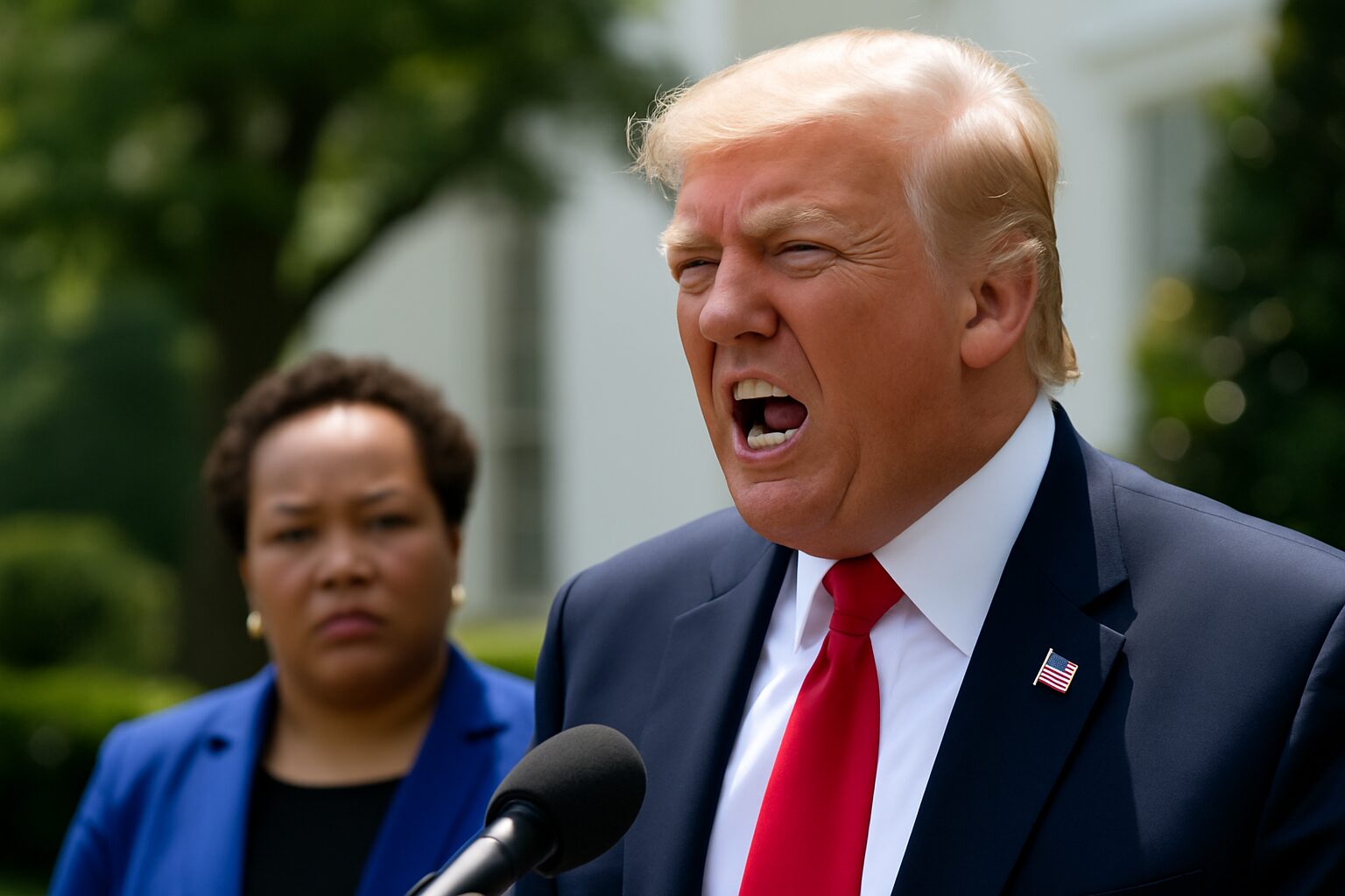 WATCH: Trump Snaps At ‘Second Rate’ Reporter Yamiche Alc...- Jellyfish.NEWS